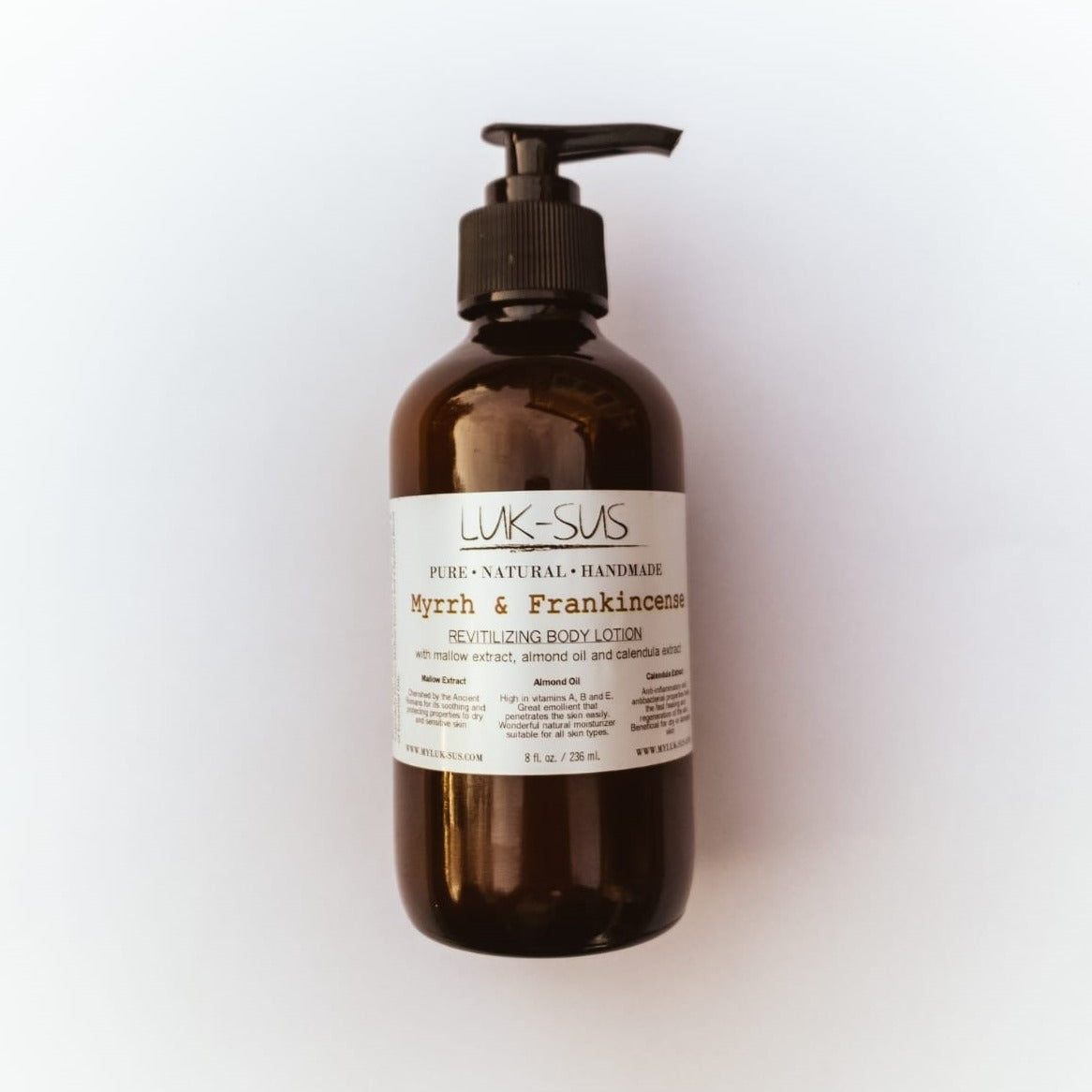 Myrrh & Frankincense Body Lotion | LUK-SUS