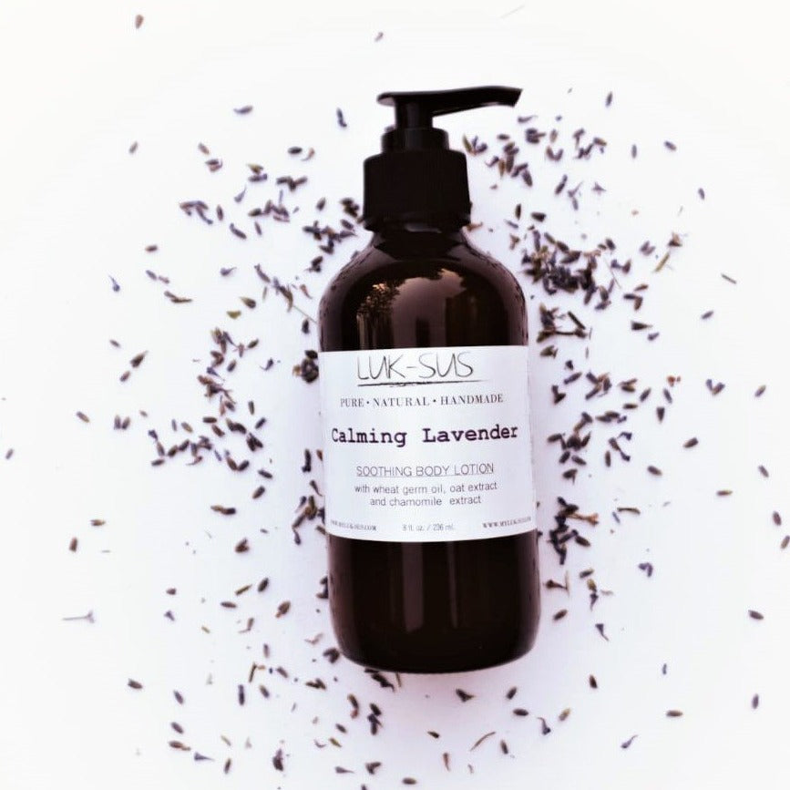 Calming Lavender Body Lotion | LUK-SUS