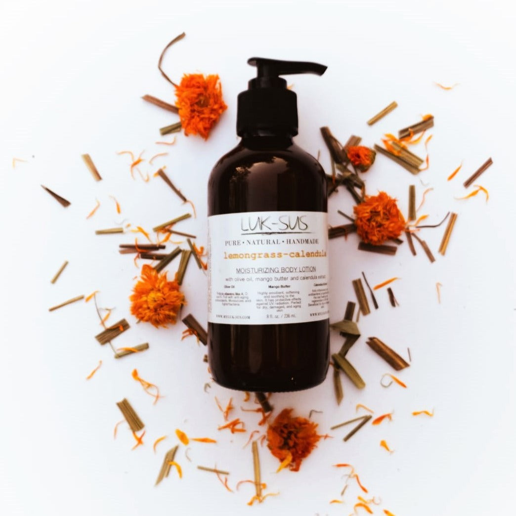 Lemongrass-Calendula Body Lotion | LUK-SUS
